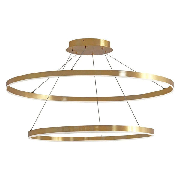 Circulo LED 2 Tier Chandelier | Dainolite – Canada Light Shop
