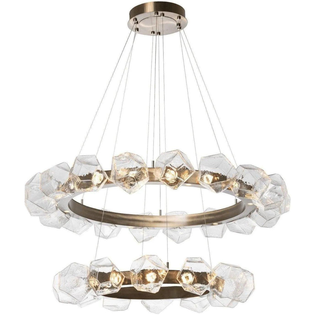 Gem Radial Ring Two Tier, 48-Inch | Hammerton Studio – Canada Light Shop