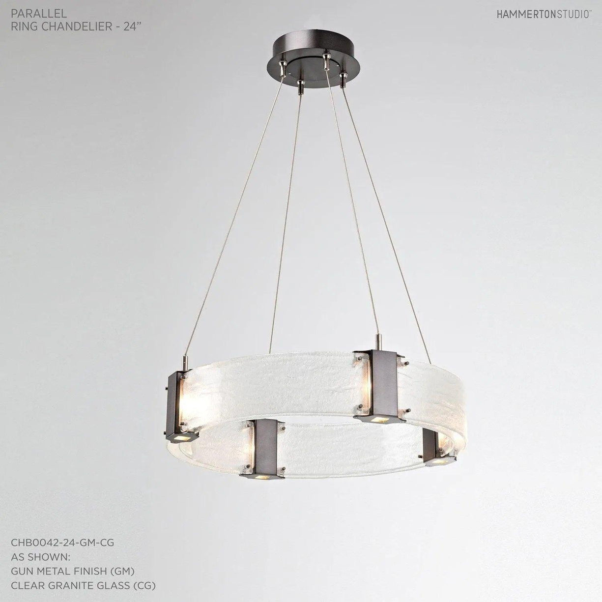 Parallel Ring Chandelier, 24-Inch | Hammerton Studio – Canada Light Shop